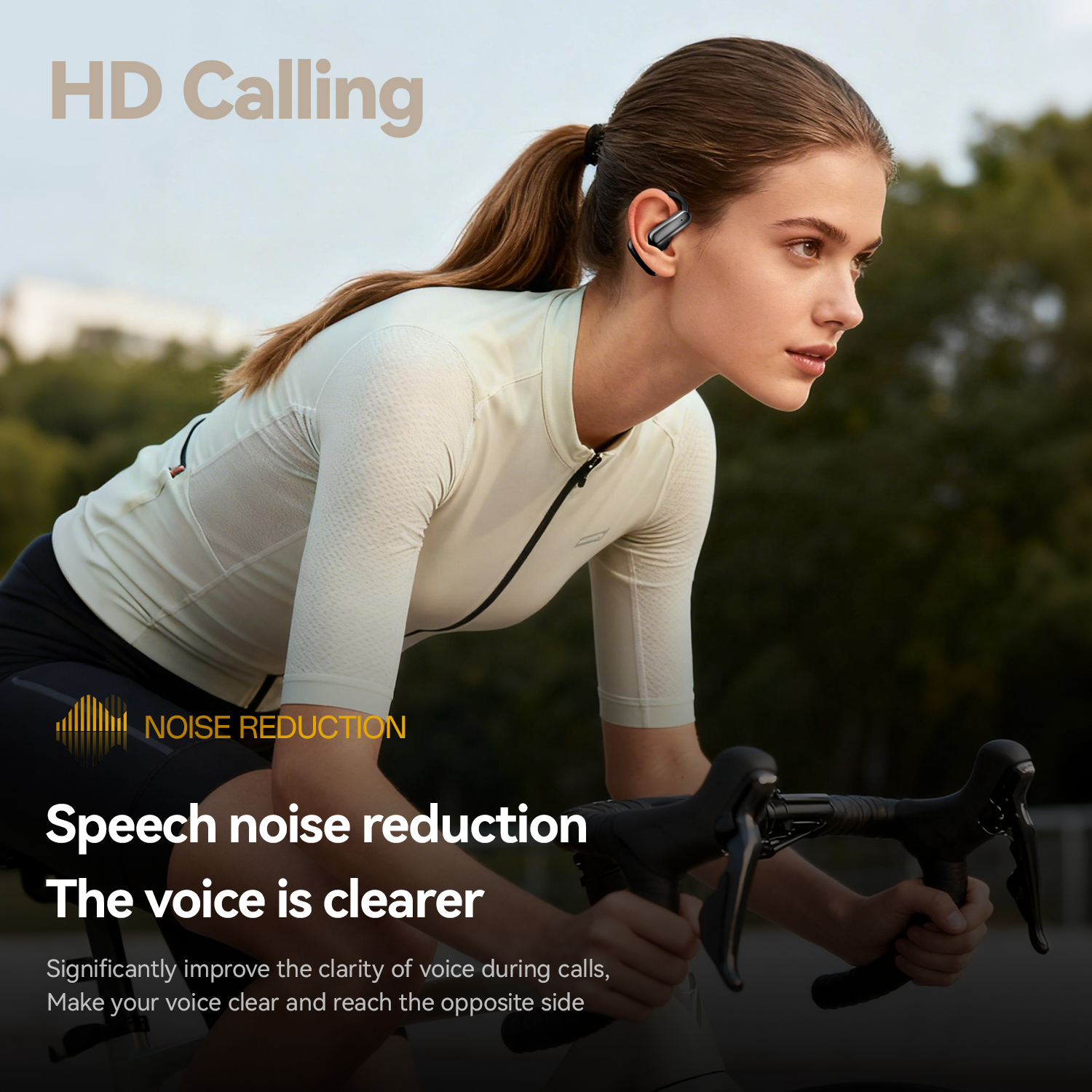 Open Ear Wireless Earbuds | Surround Sound & Long Battery