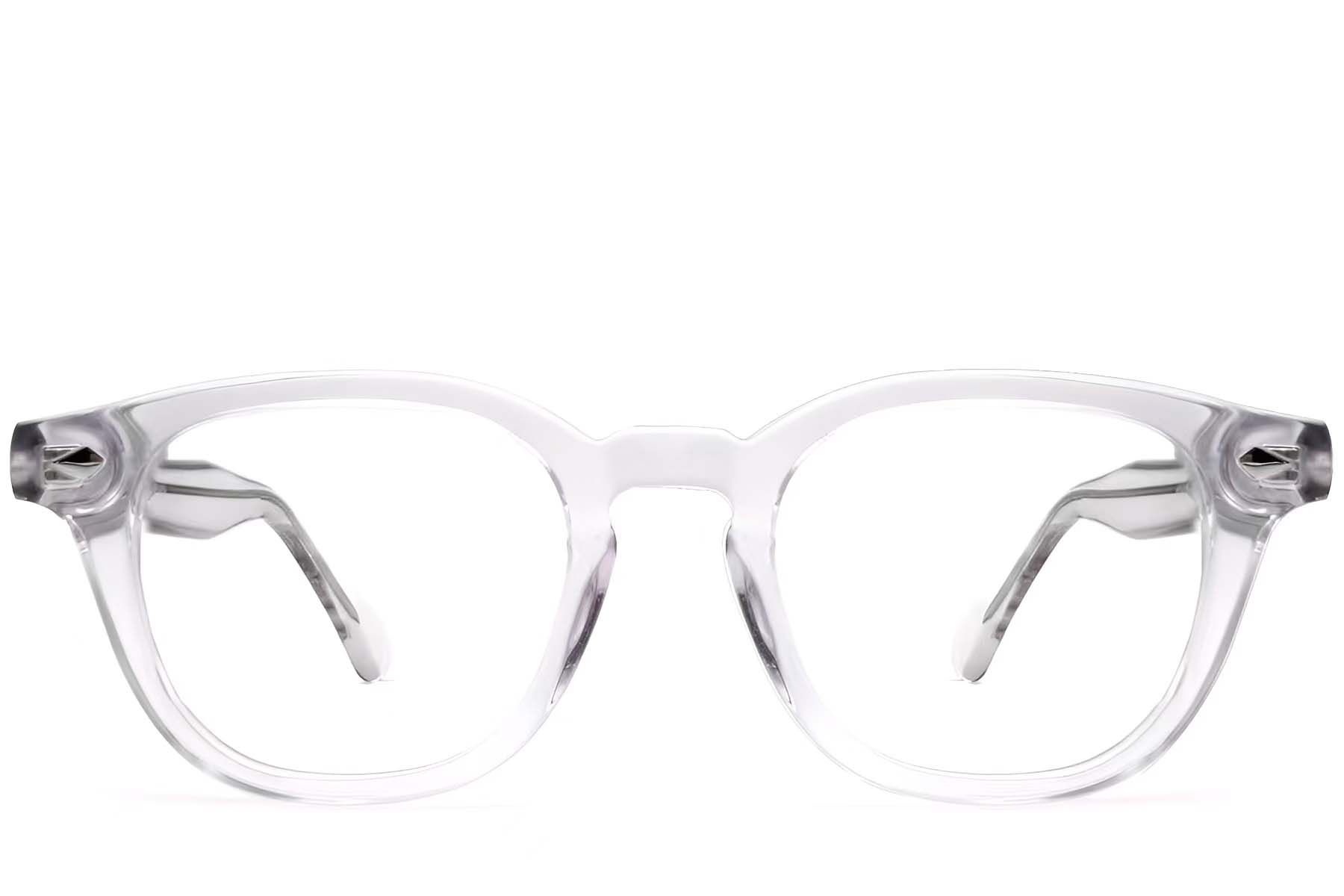 Oval Transparent Acetate Glasses | Blacksheep