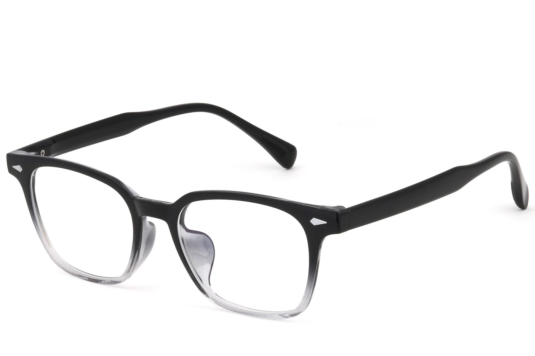 Rectangular Black TR90 Glasses #BS0620-0067 - BLACKSHEEP