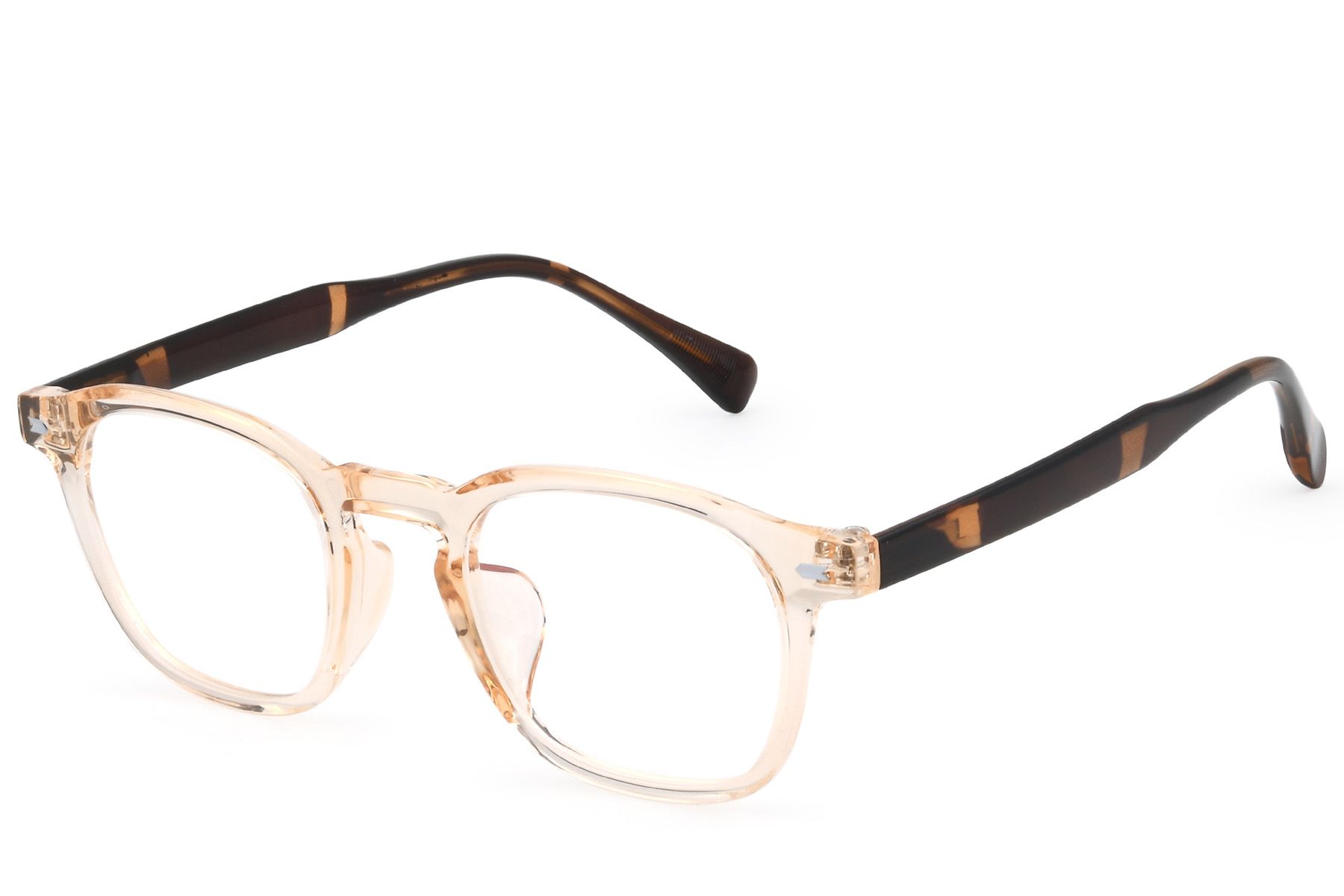 Rectangular Yellow TR90 Glasses #BS0620-0070 - BLACKSHEEP