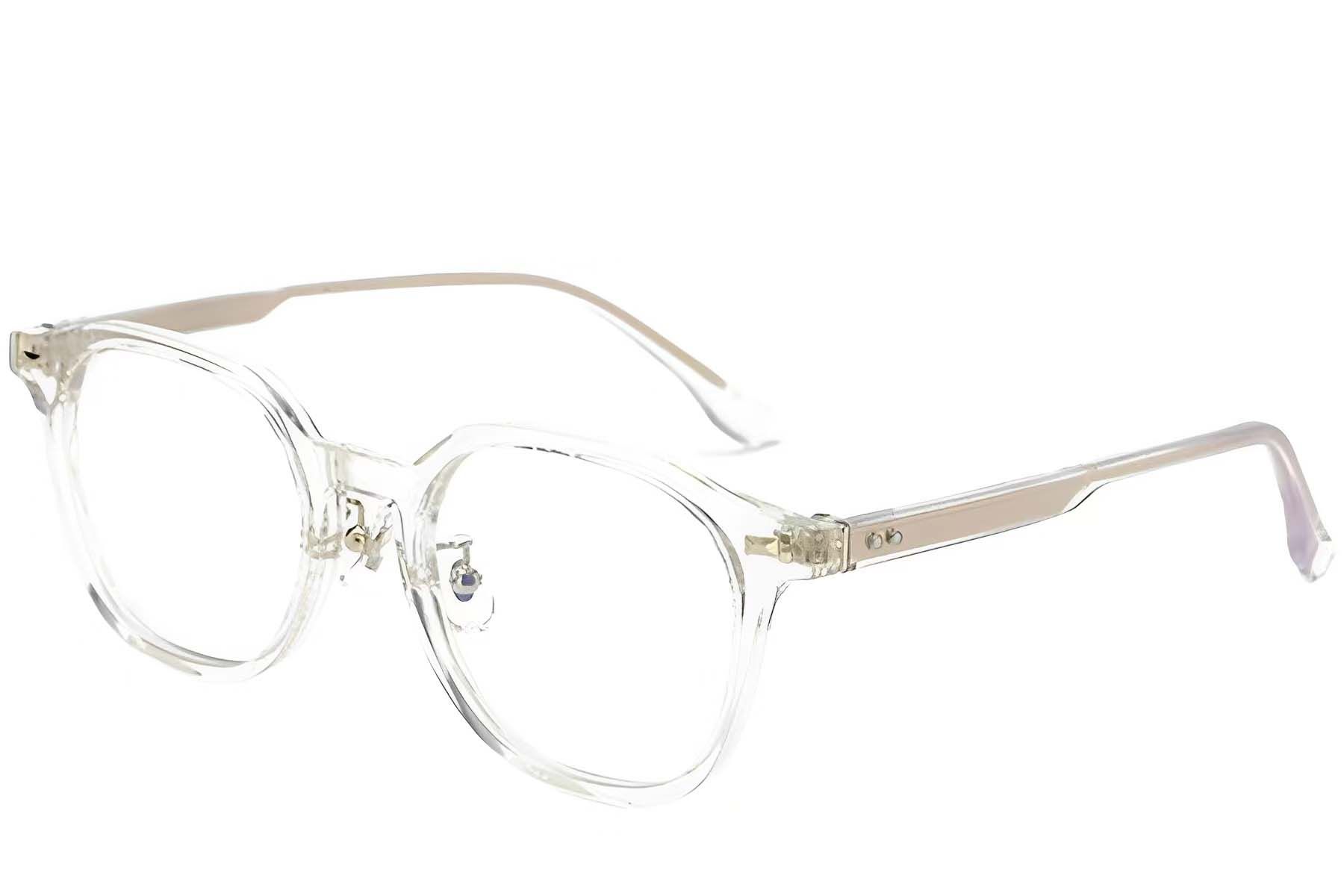 Rectangular Transparent Tr90 Glasses | Blacksheep
