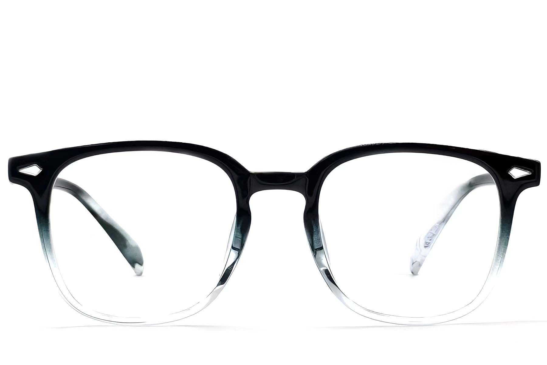Rectangular Black TR90 Glasses #BS1924-0228 - BLACKSHEEP