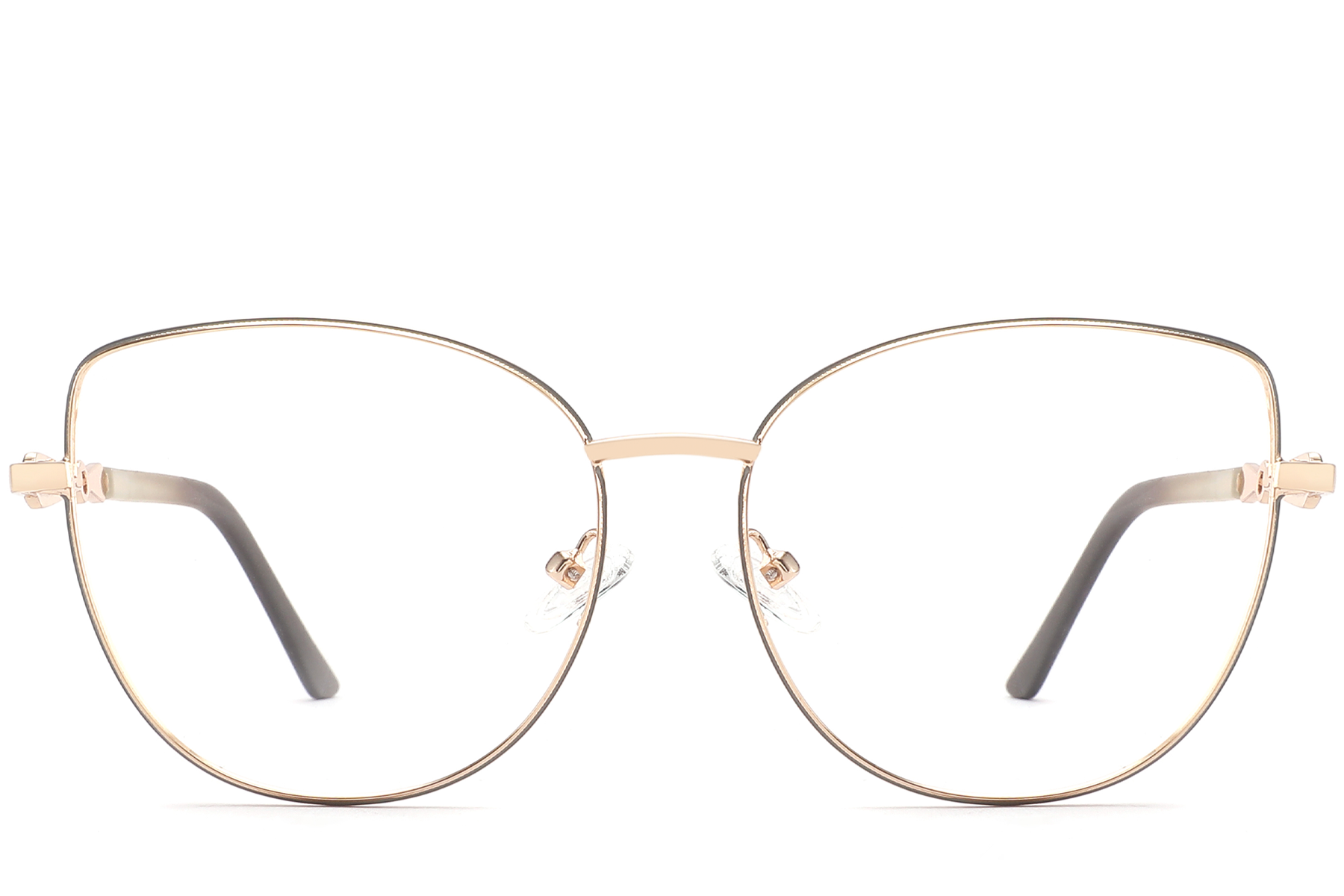 Butterfly Gray Metal Glasses #BS2425-0513 - BLACKSHEEP