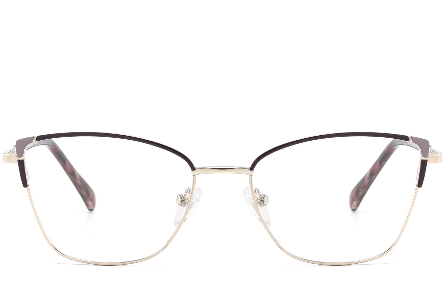 Butterfly Purple Metal Glasses #BS2425-1115