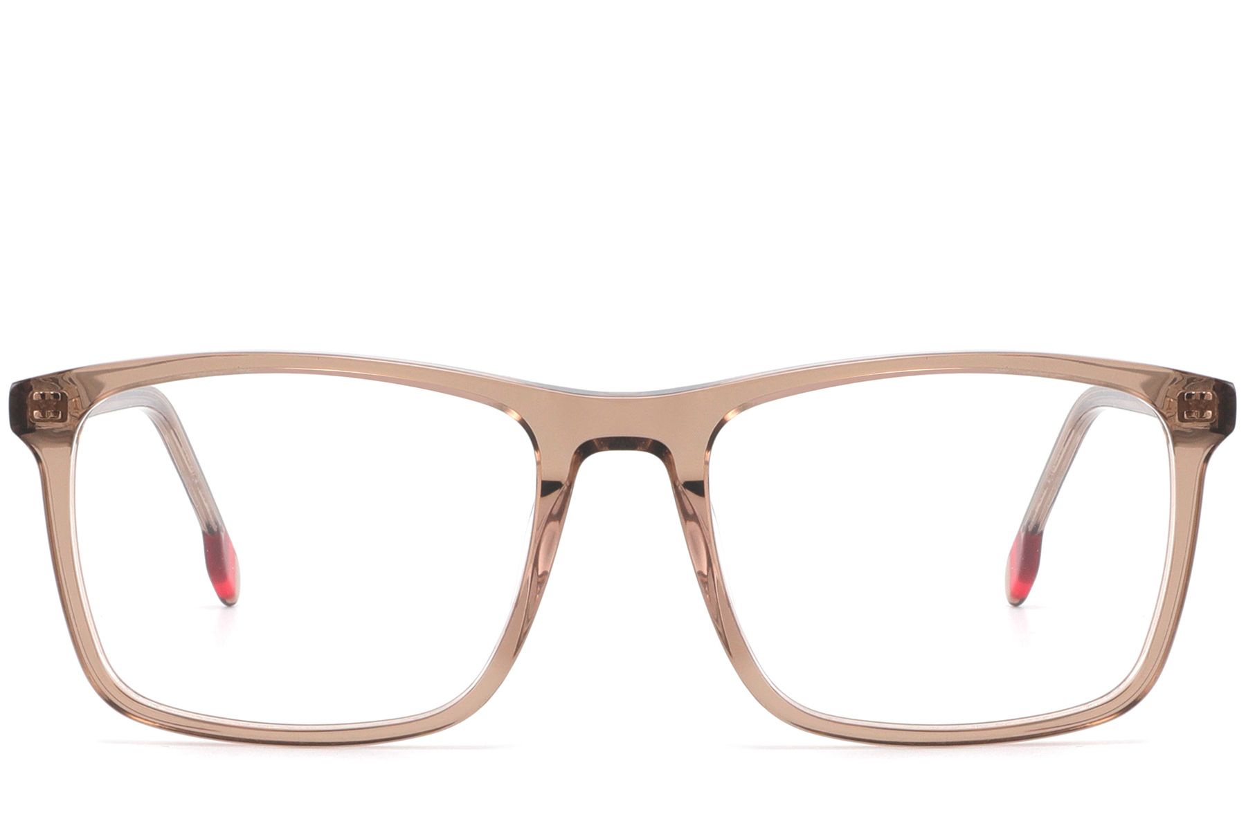 Rectangular Brown Acetate Glasses #BS2425-0970
