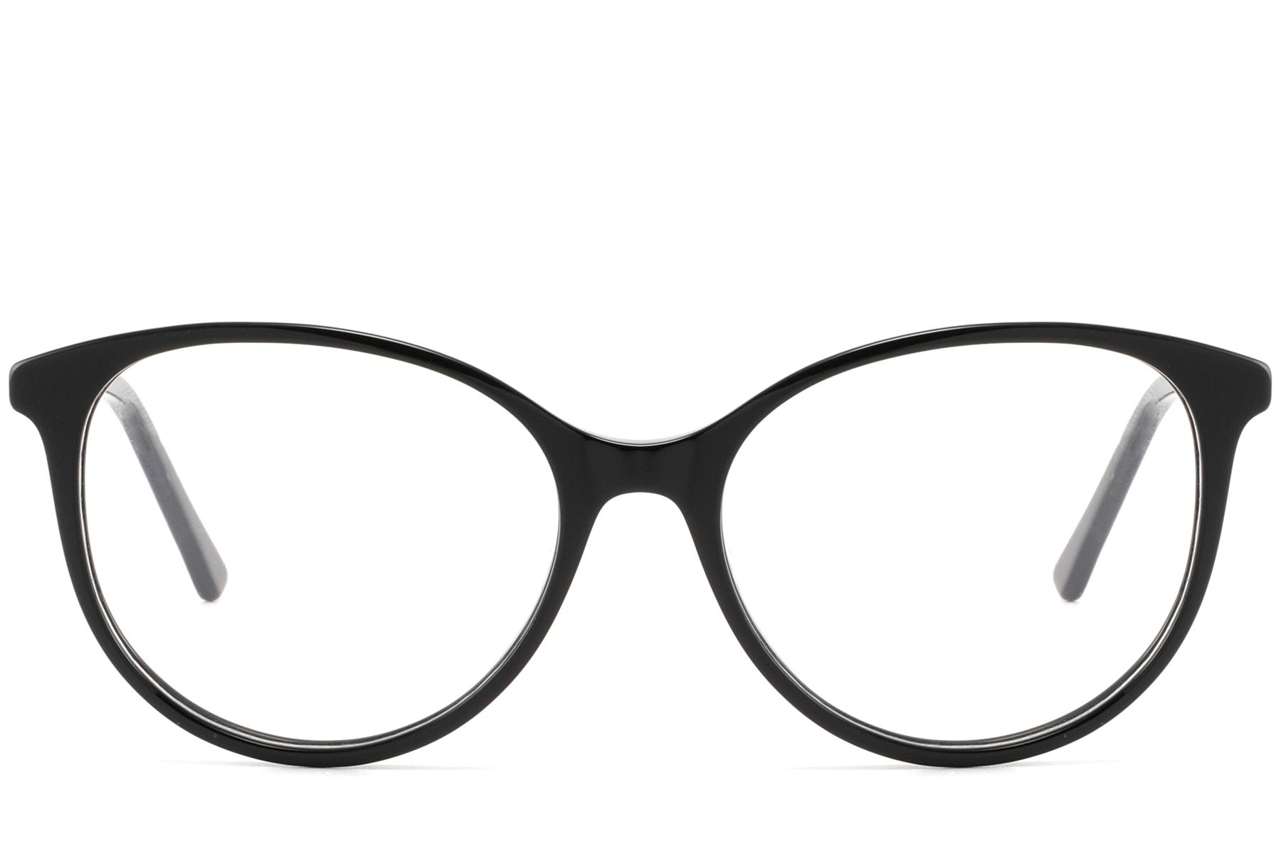 Butterfly Black Acetate Glasses #BS2425-1392