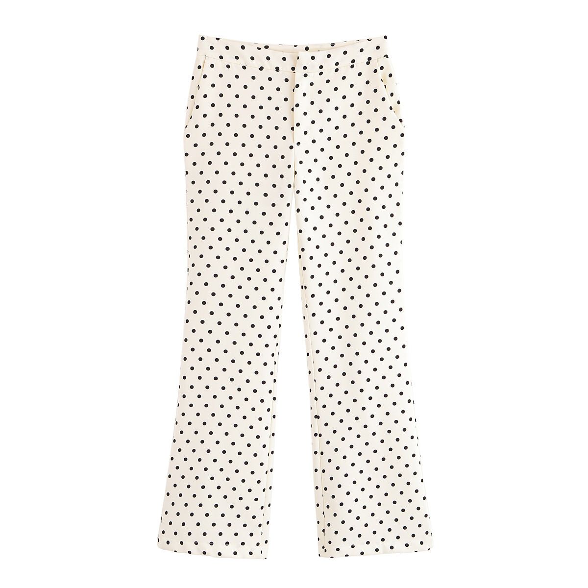 Women's Polka Dot Casual Pants - Stylish European Style KUN-00024