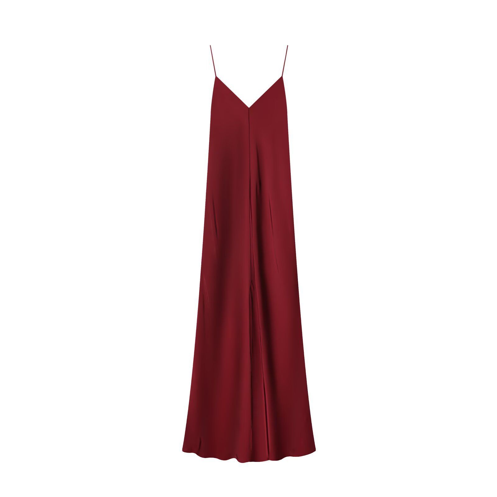 Silk Satin Slip Dress Chic European Style KUN-00160