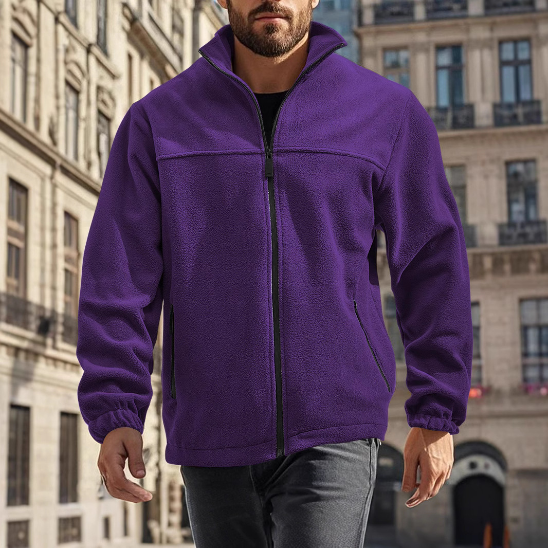 Fleece Jacket Men 2026 TEMU Spring Autumn Winter Full Zip NDF-00012