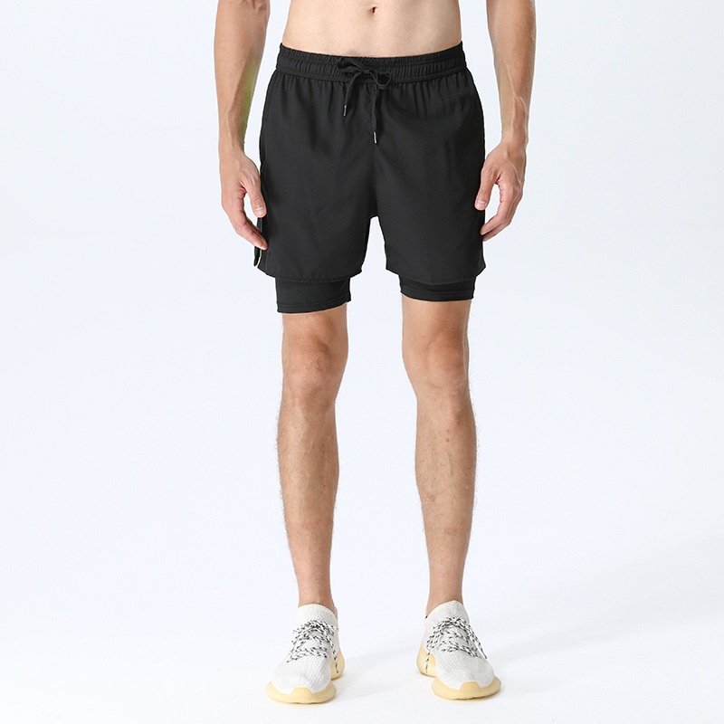 Men's 2-in-1 Athletic Shorts | Quick Dry Gym Running